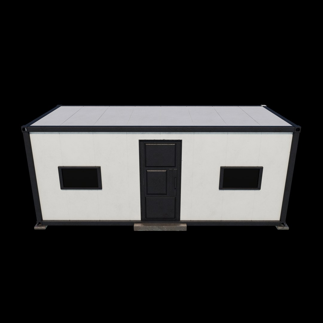 Container House 3D Model Model - TurboSquid 2398849