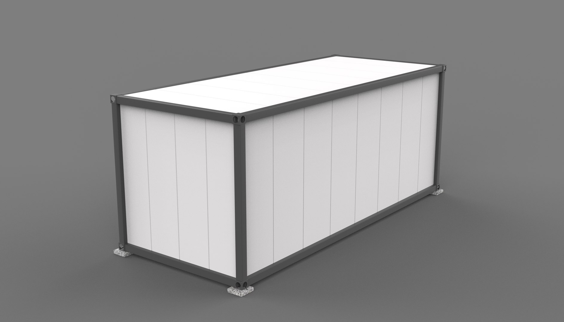 Container House 3D Model Model - TurboSquid 2398849