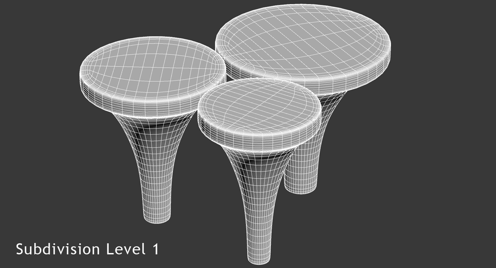 Small Table 3D Model - TurboSquid 1205940