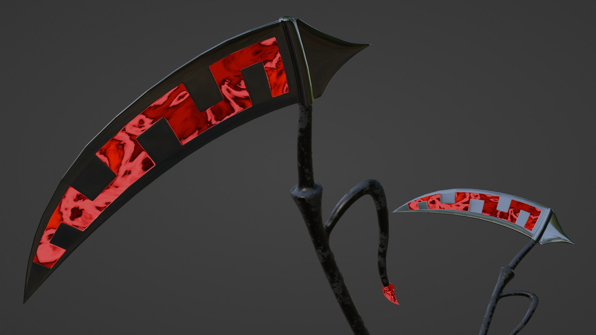 Fantasy Scythe 3D Model - TurboSquid 1844164