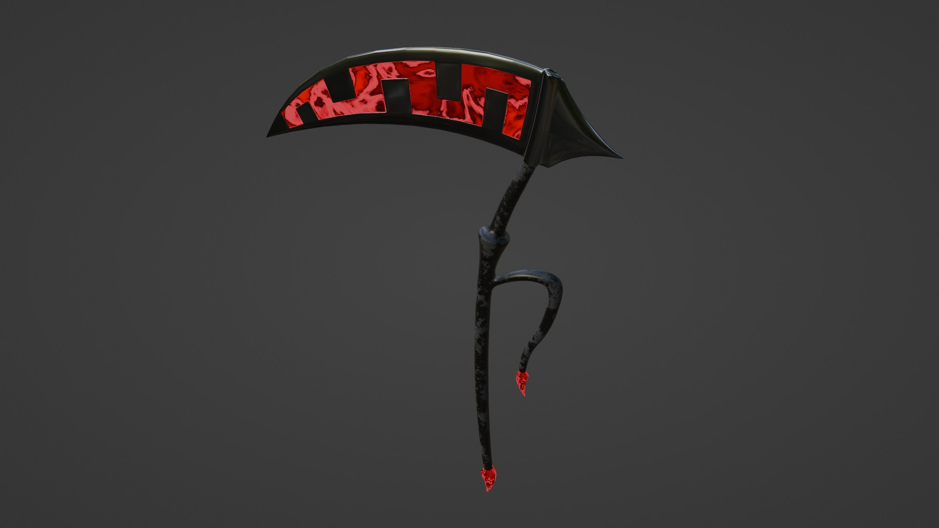 Fantasy Scythe 3D Model - TurboSquid 1844164