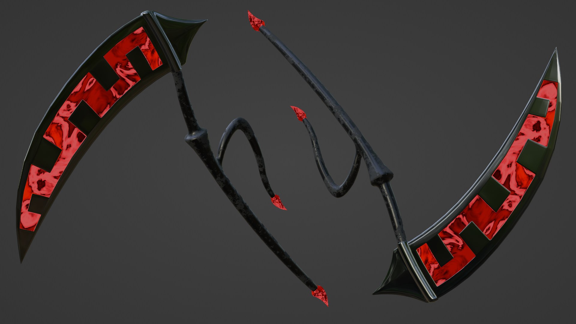 Fantasy Scythe 3D Model - TurboSquid 1844164