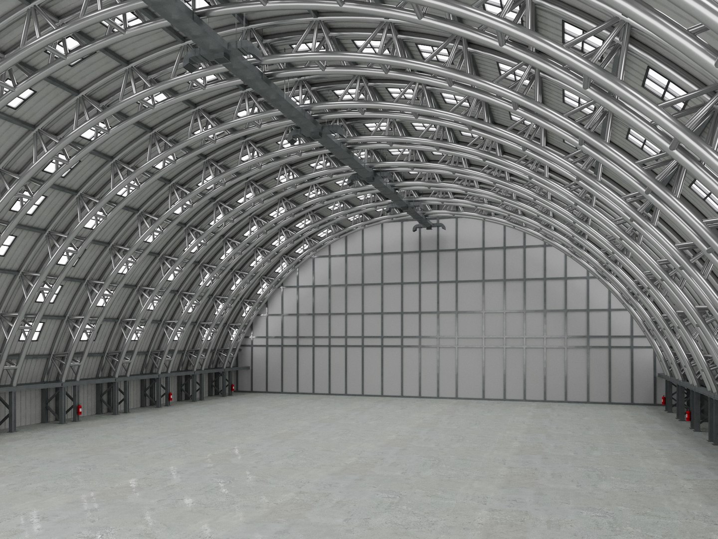 3D Hangar 4 - TurboSquid 2392278