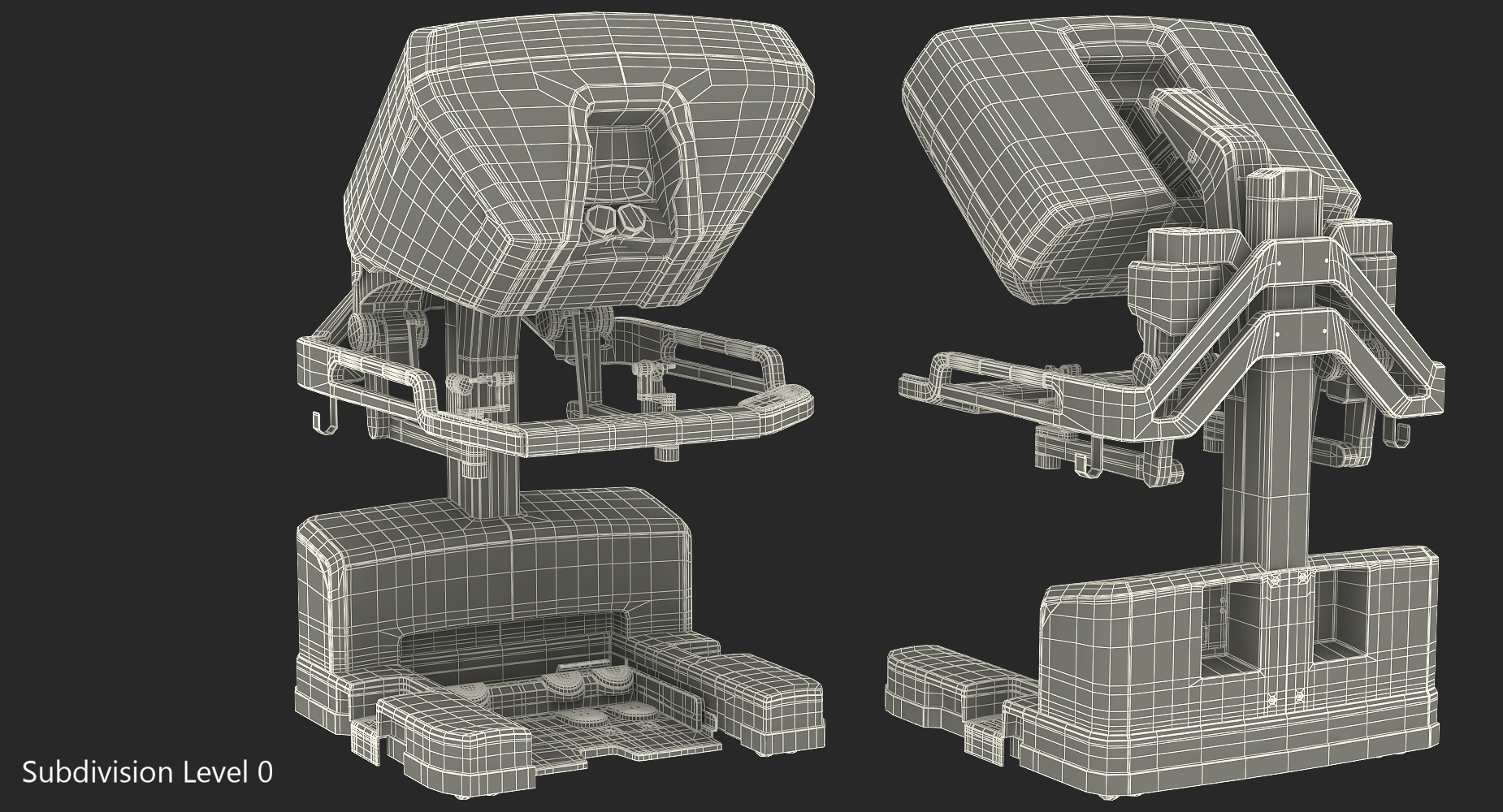 Surgeon console da vinci 3D model - TurboSquid 1234460