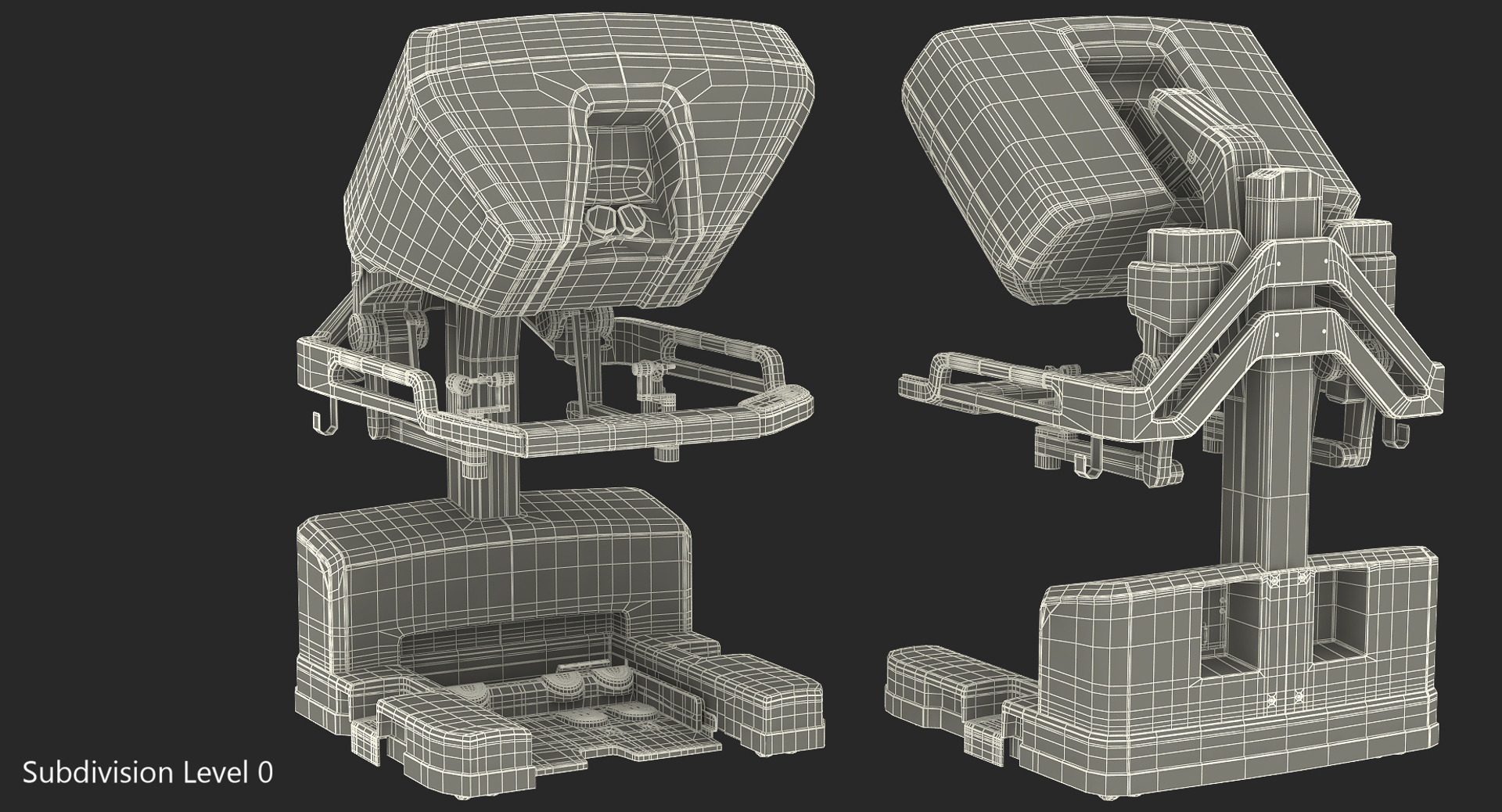 Surgeon console da vinci 3D model - TurboSquid 1234460