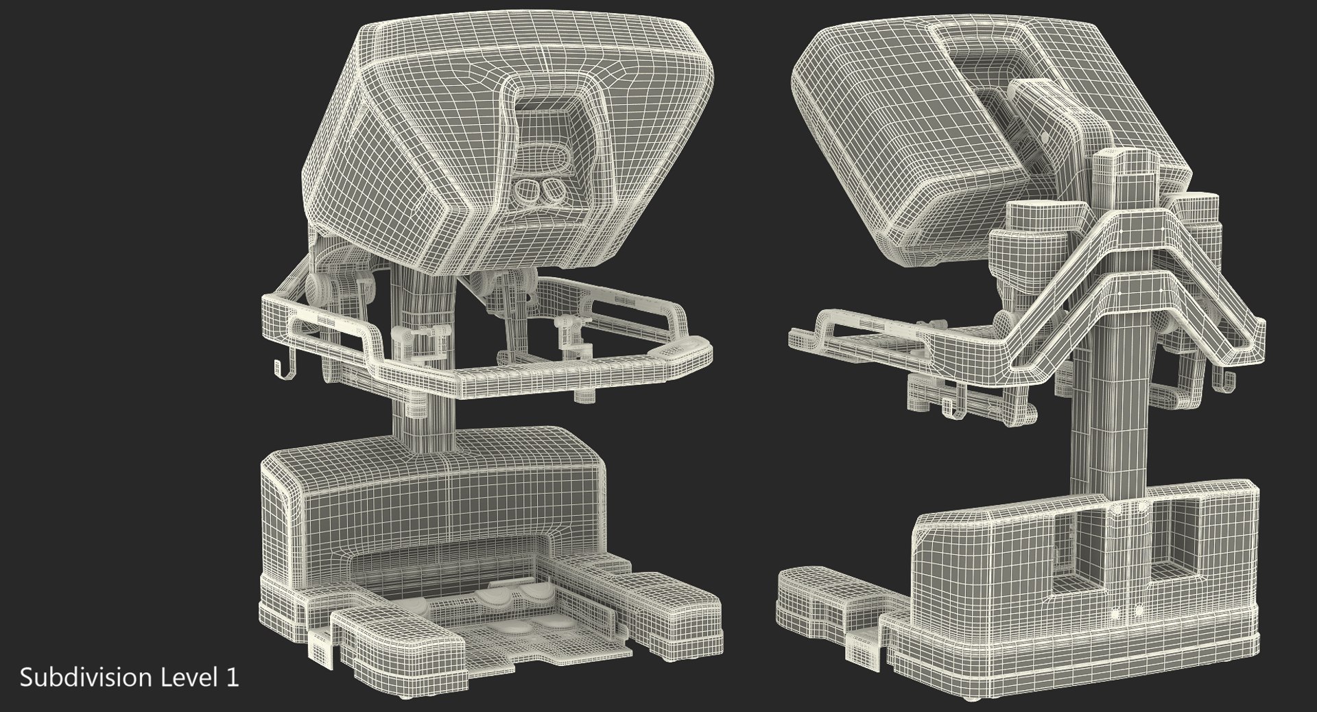 Surgeon Console Da Vinci 3D Model - TurboSquid 1234460