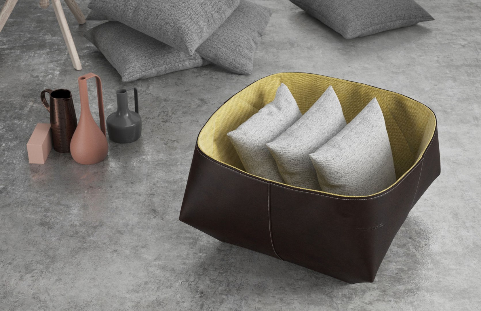 Walter Knoll Isanka Magazine Rack 3D Model - TurboSquid 1226093