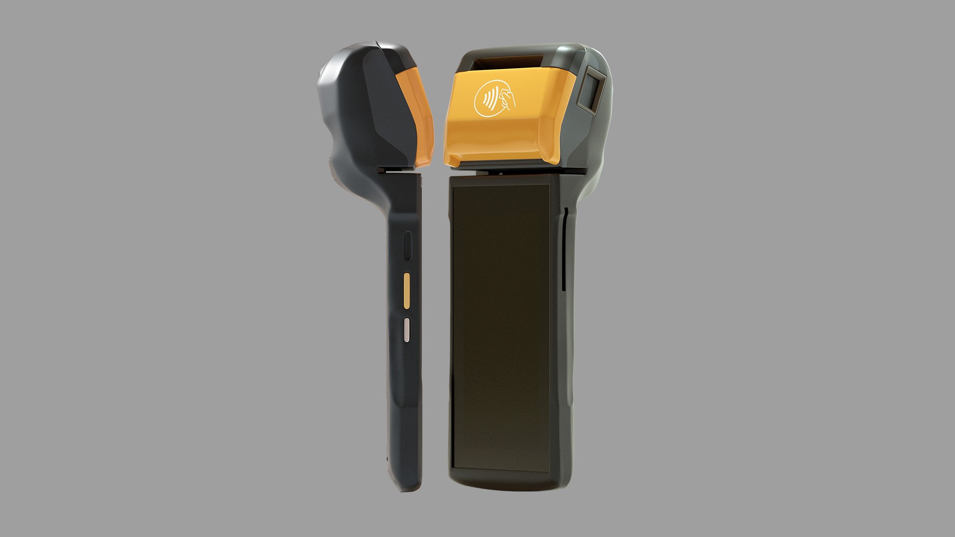 3D Model Sunmi P2 Credit Card Machine - TurboSquid 2180557