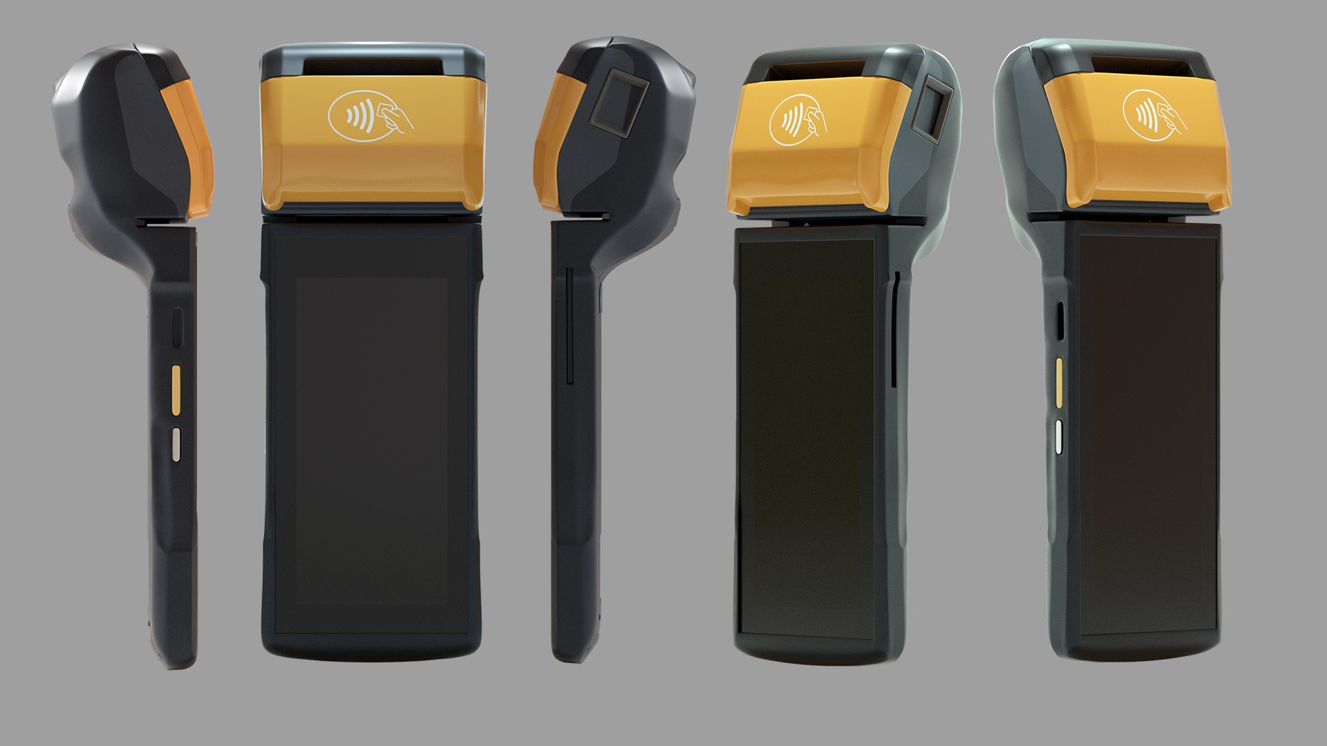 3D Model Sunmi P2 Credit Card Machine - TurboSquid 2180557