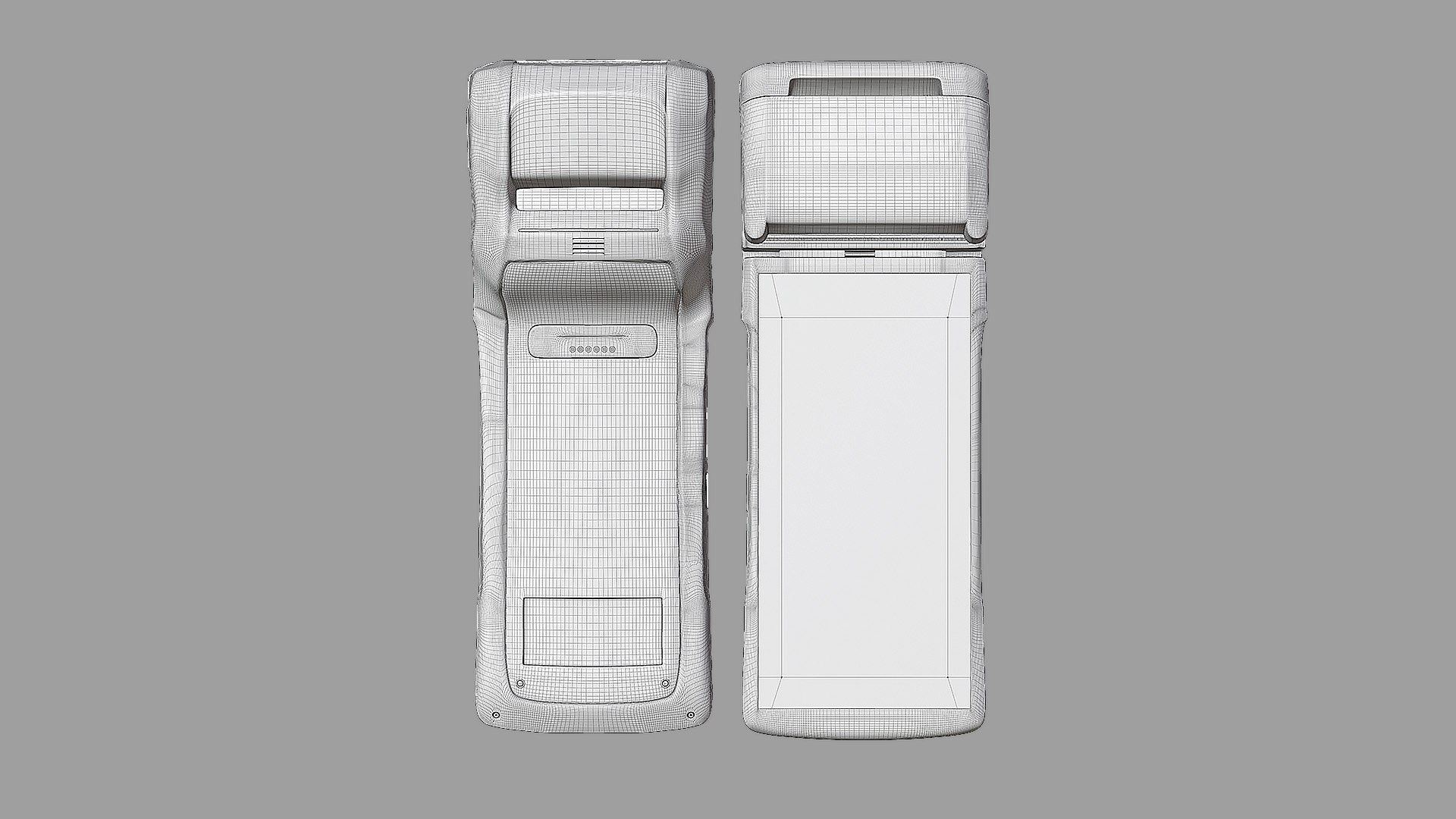 3D Model Sunmi P2 Credit Card Machine - TurboSquid 2180557