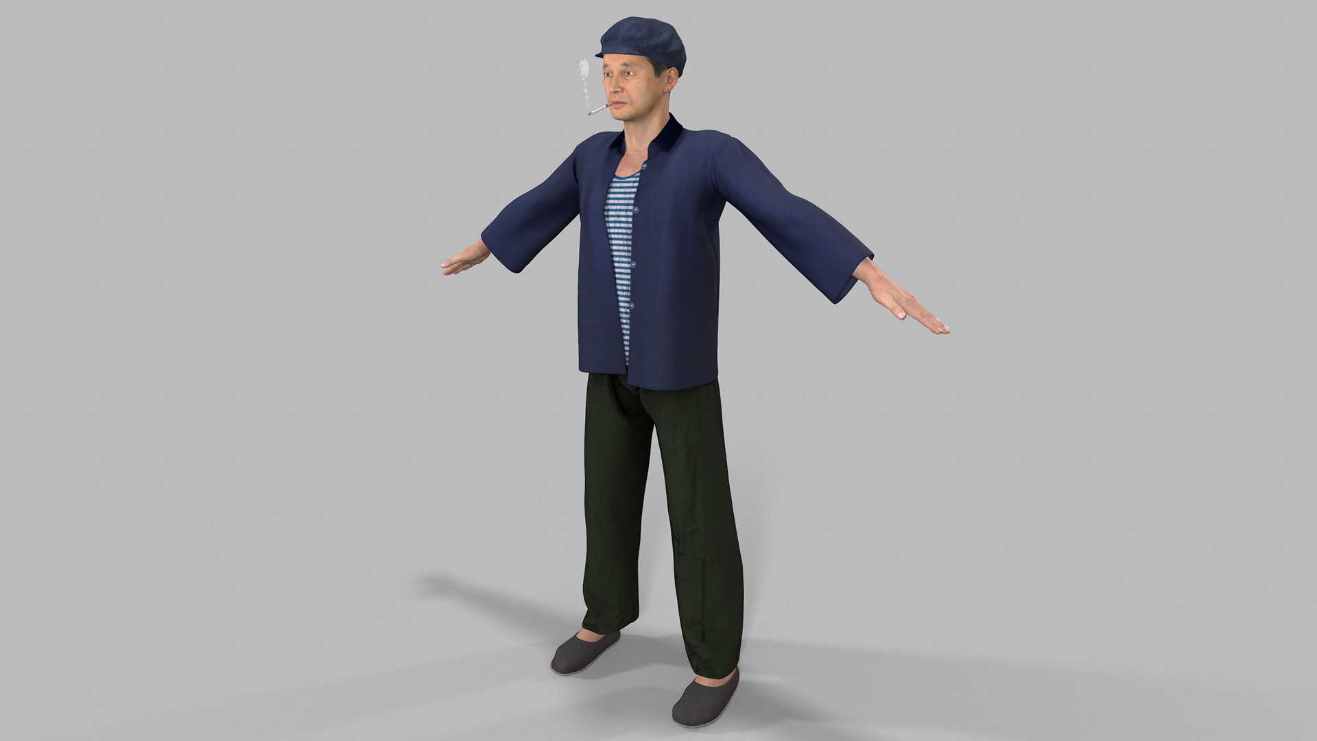 3D Farmer Avatar Model - TurboSquid 2195514