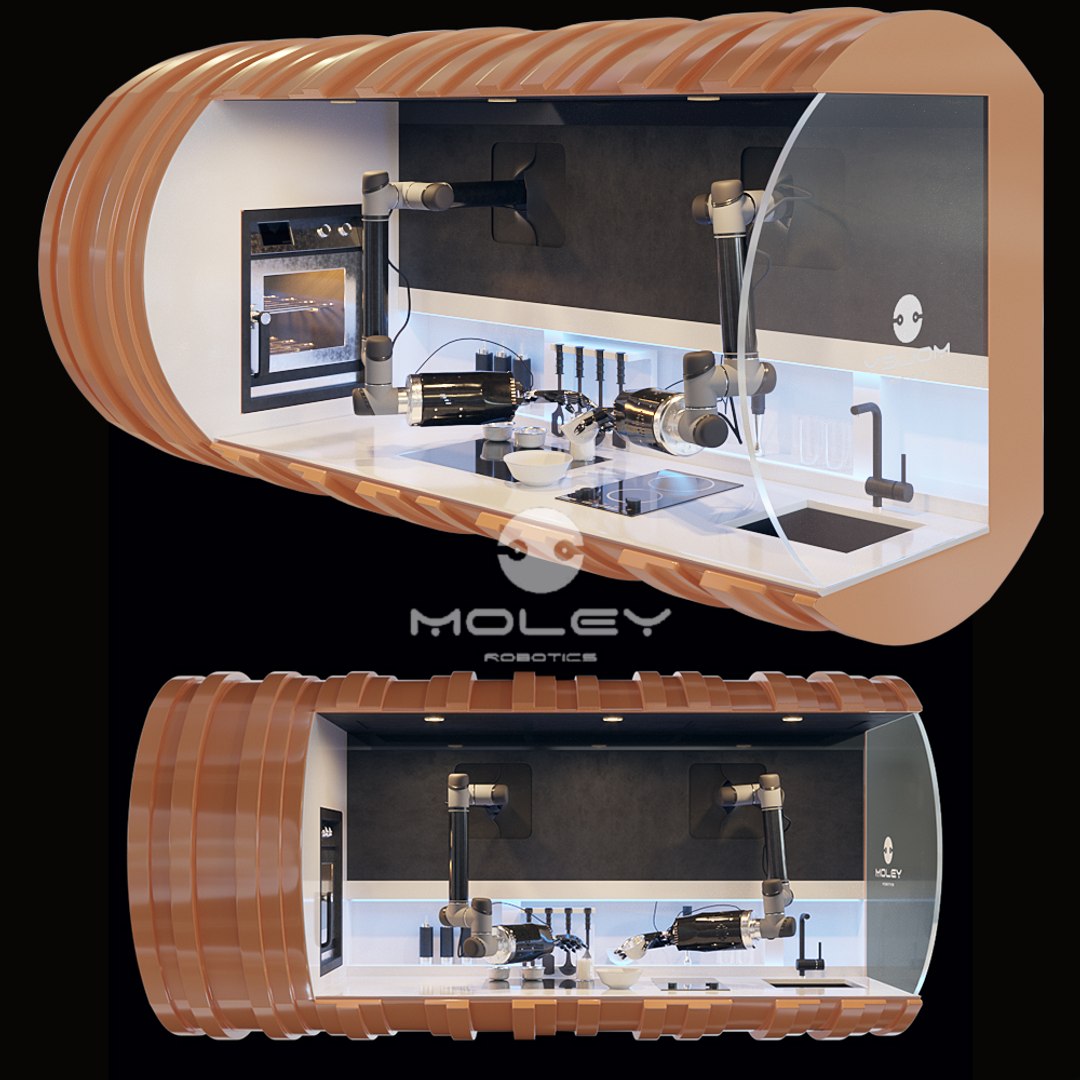 Kitchen Robot Robo 3D Model - TurboSquid 1269636