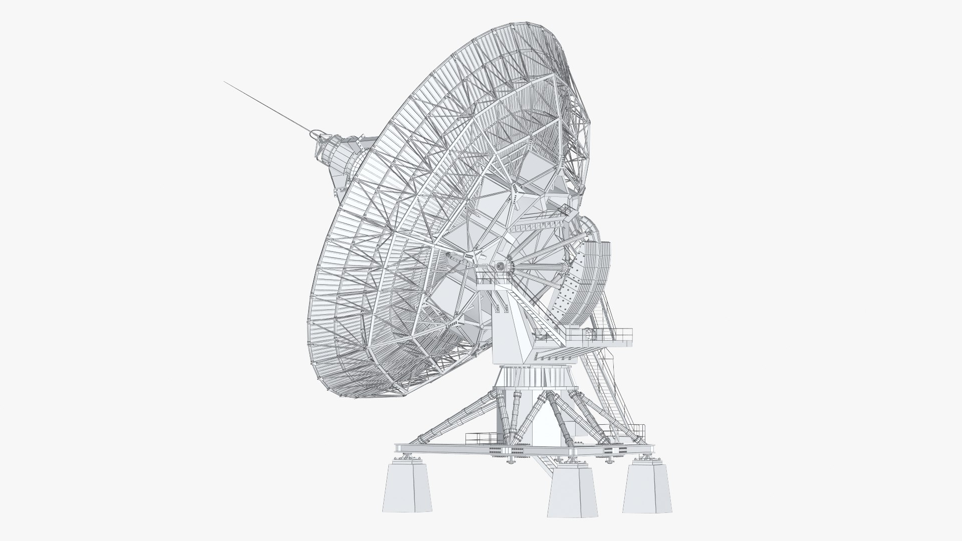 3d dish model
