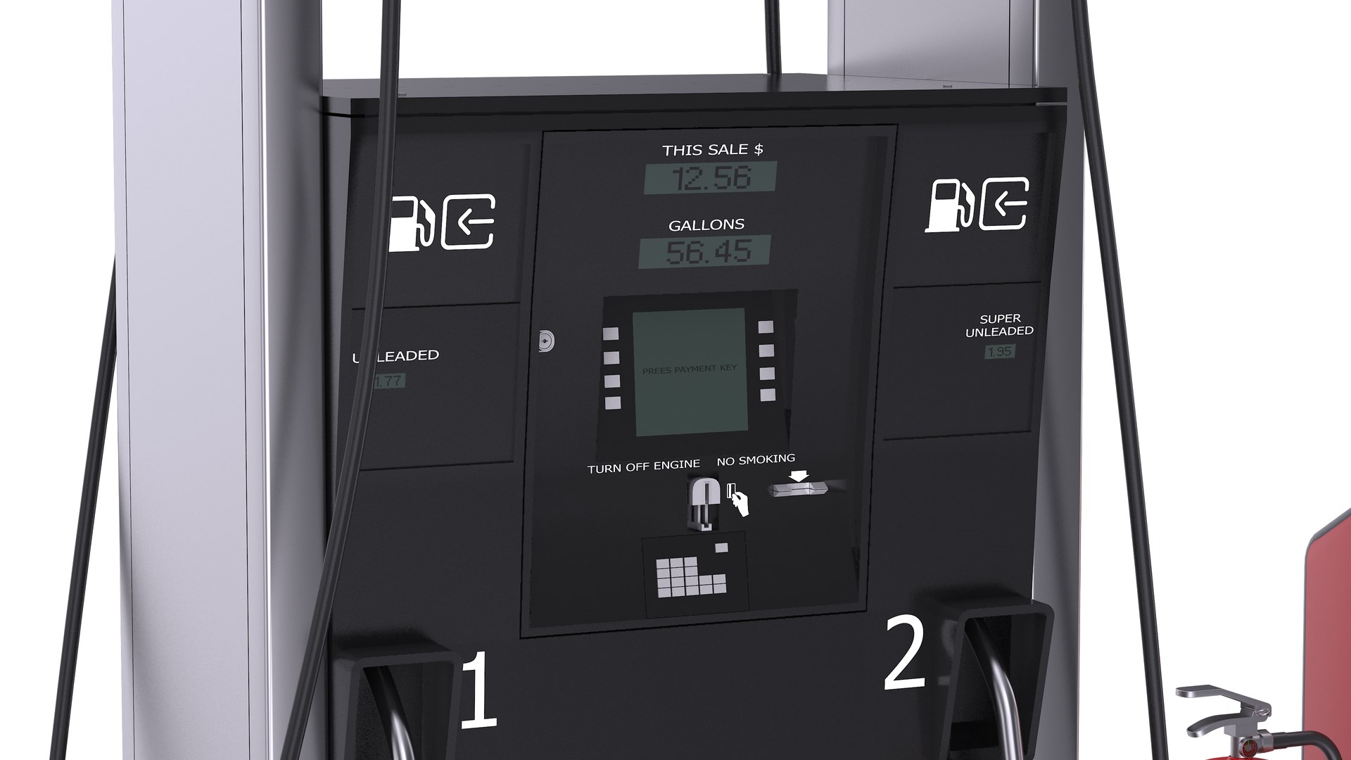 3D Model Fuel Dispencers Collection - TurboSquid 1965176