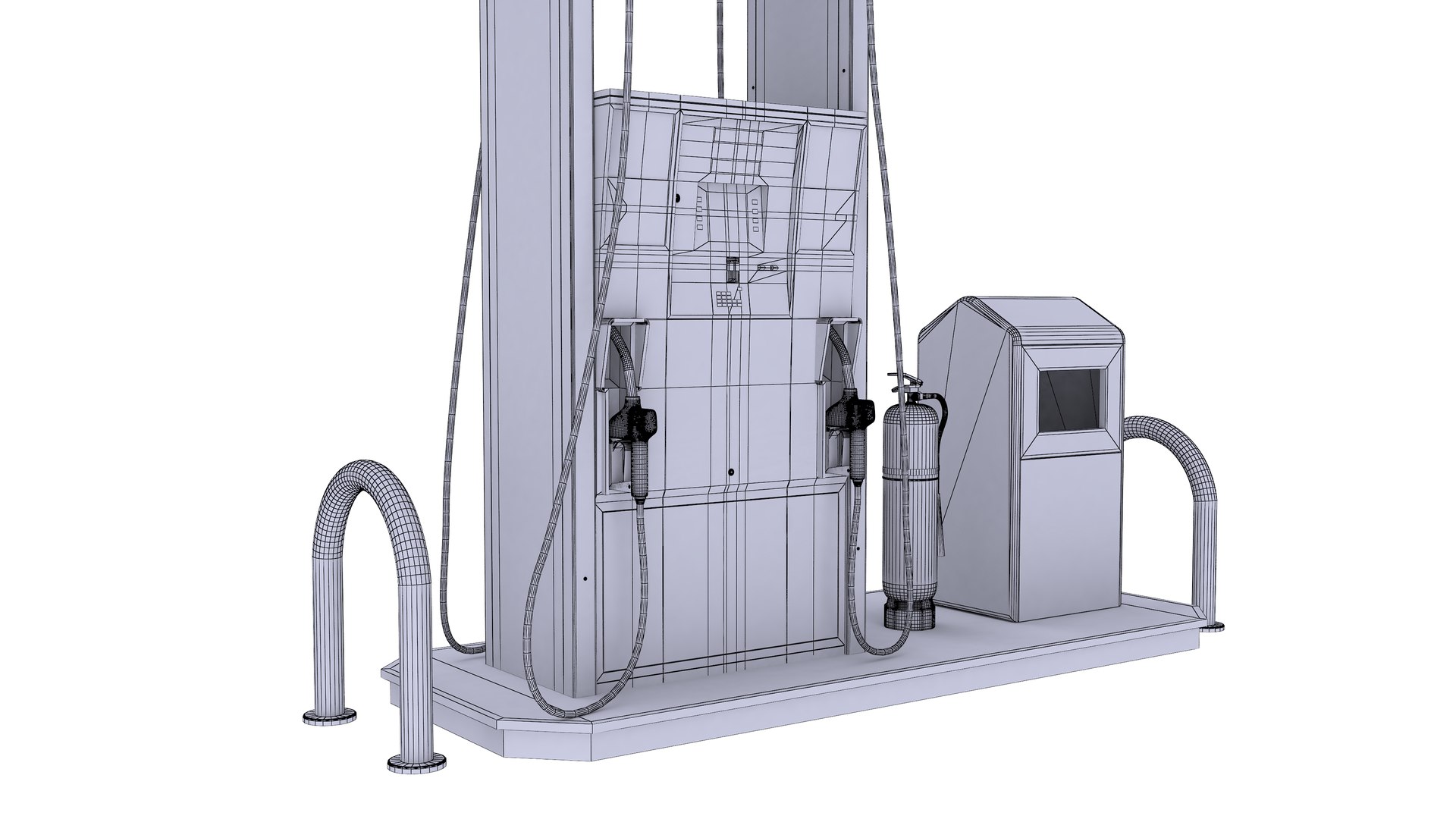 3D model Fuel Dispencers Collection - TurboSquid 1965176