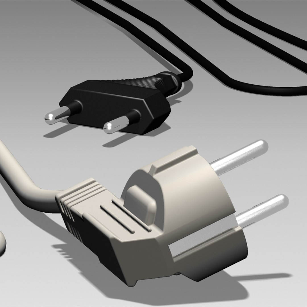 Electric Plug 3d Model