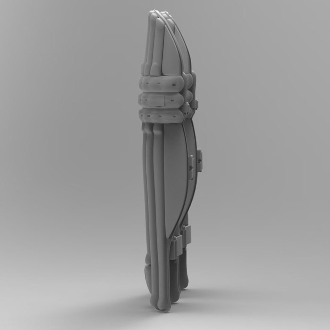 Cricket Pads 3d Model