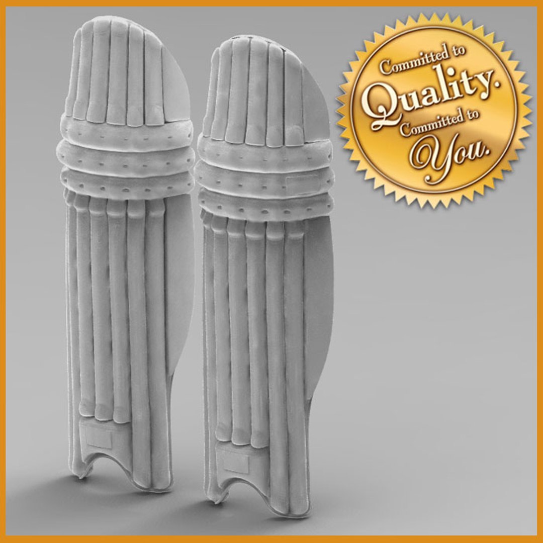 Cricket Pads 3d Model
