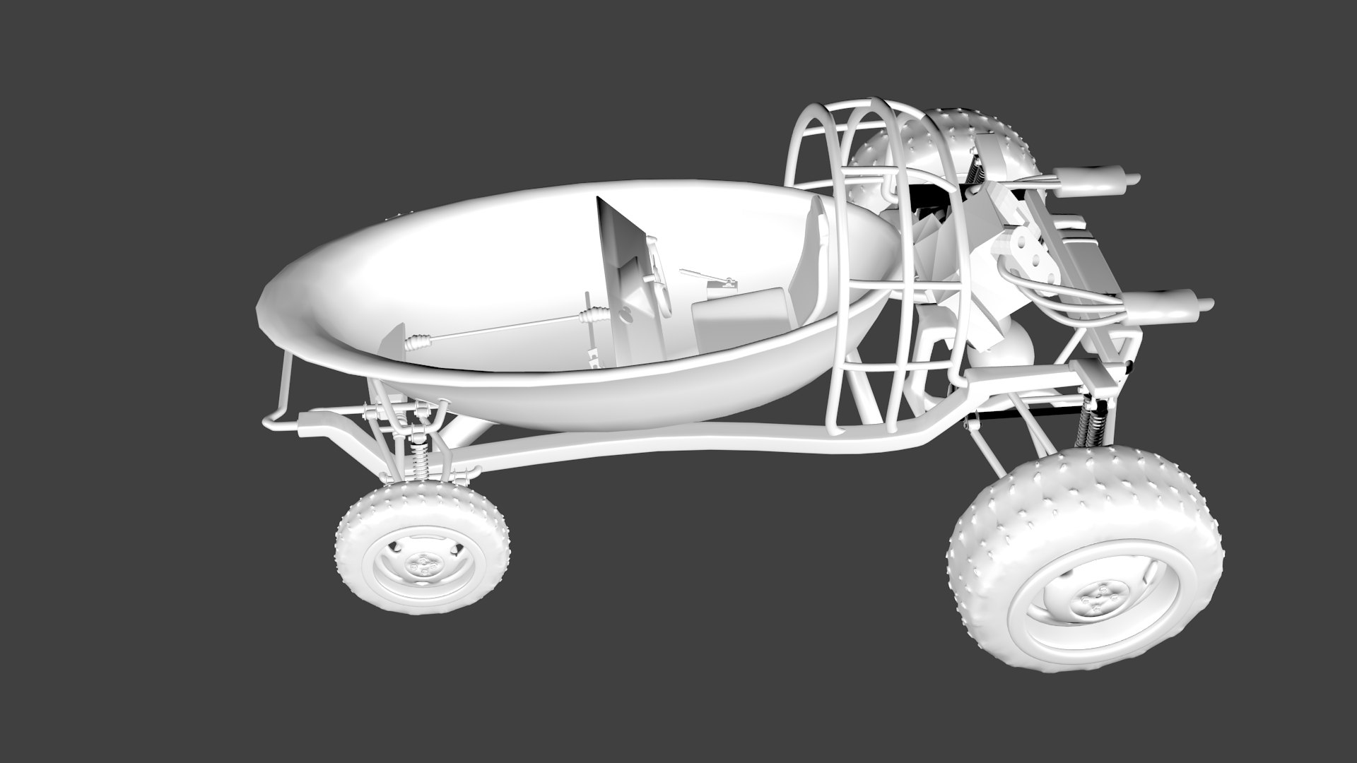 Buggy Bath 3d Model