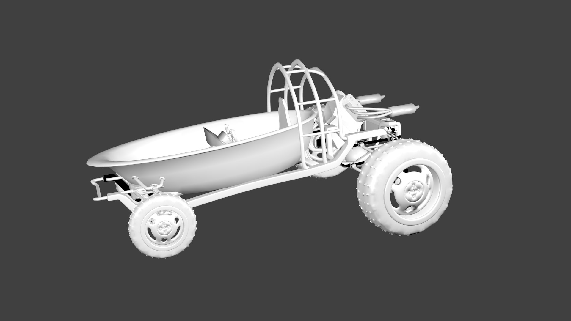 Buggy Bath 3d Model