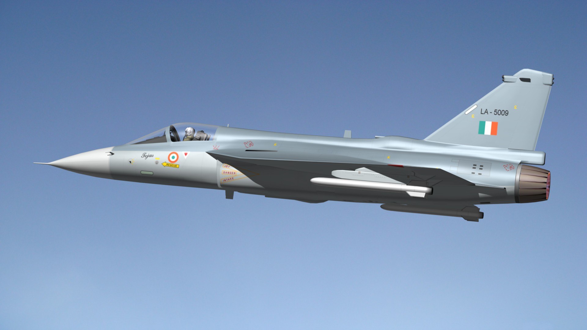 Hal Tejas model - TurboSquid 1788652