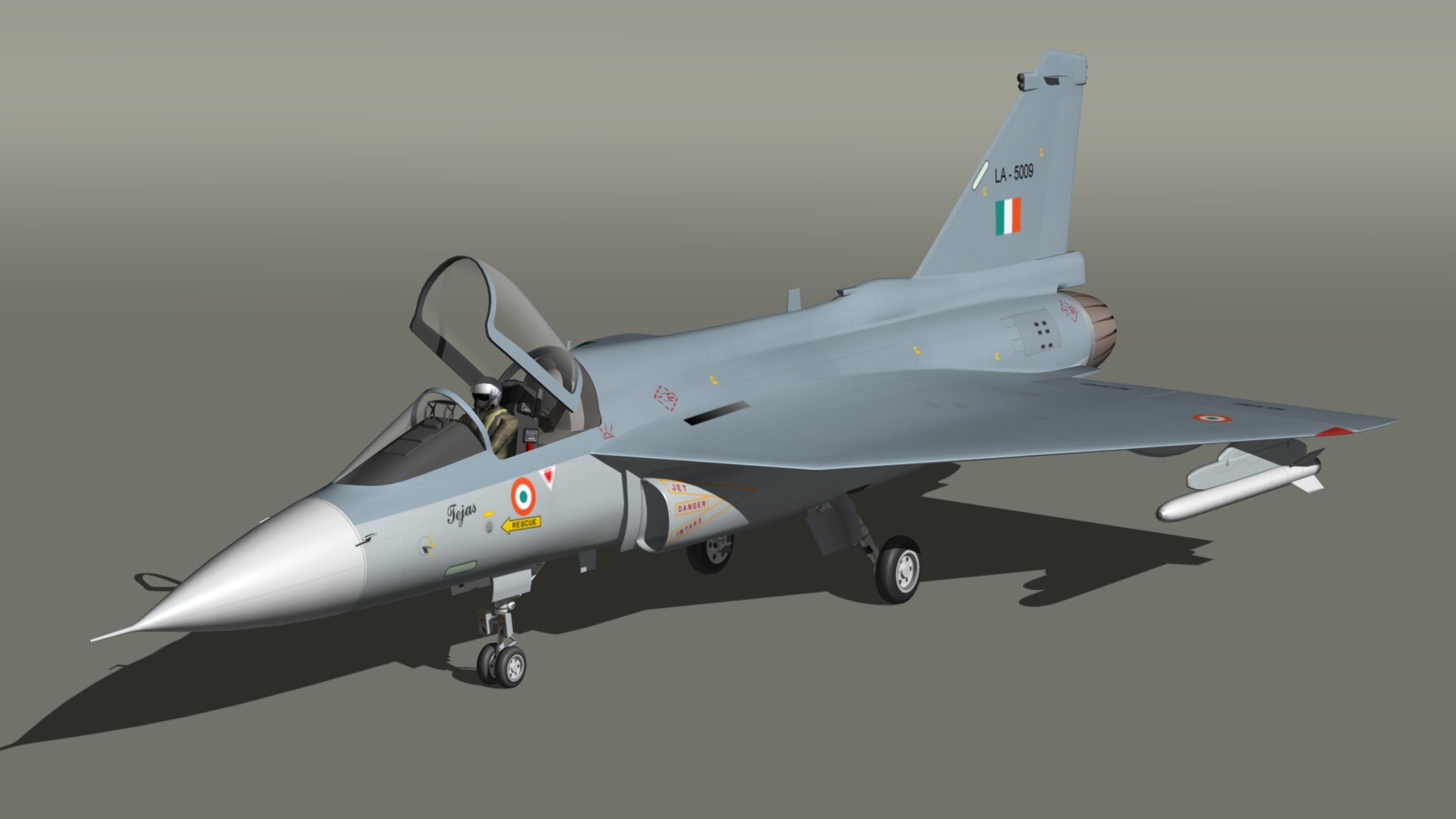 Hal Tejas Model - TurboSquid 1788652