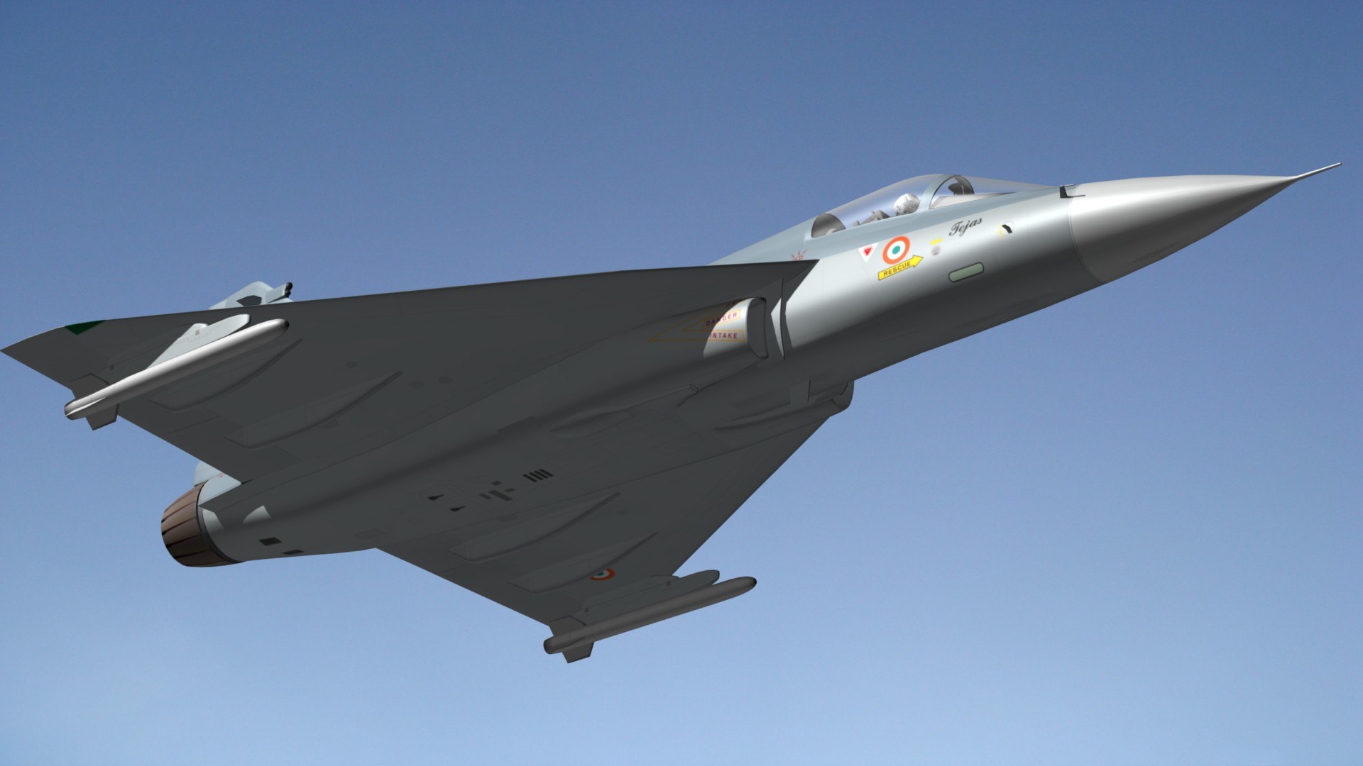 Hal Tejas Model - TurboSquid 1788652
