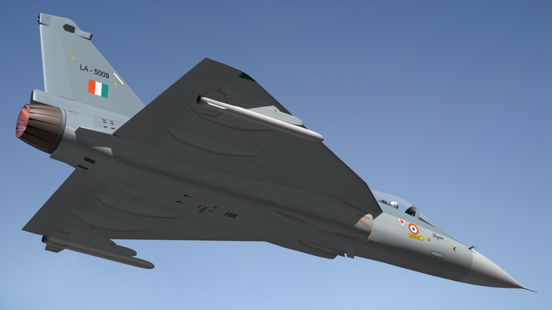 Hal Tejas Model - TurboSquid 1788652