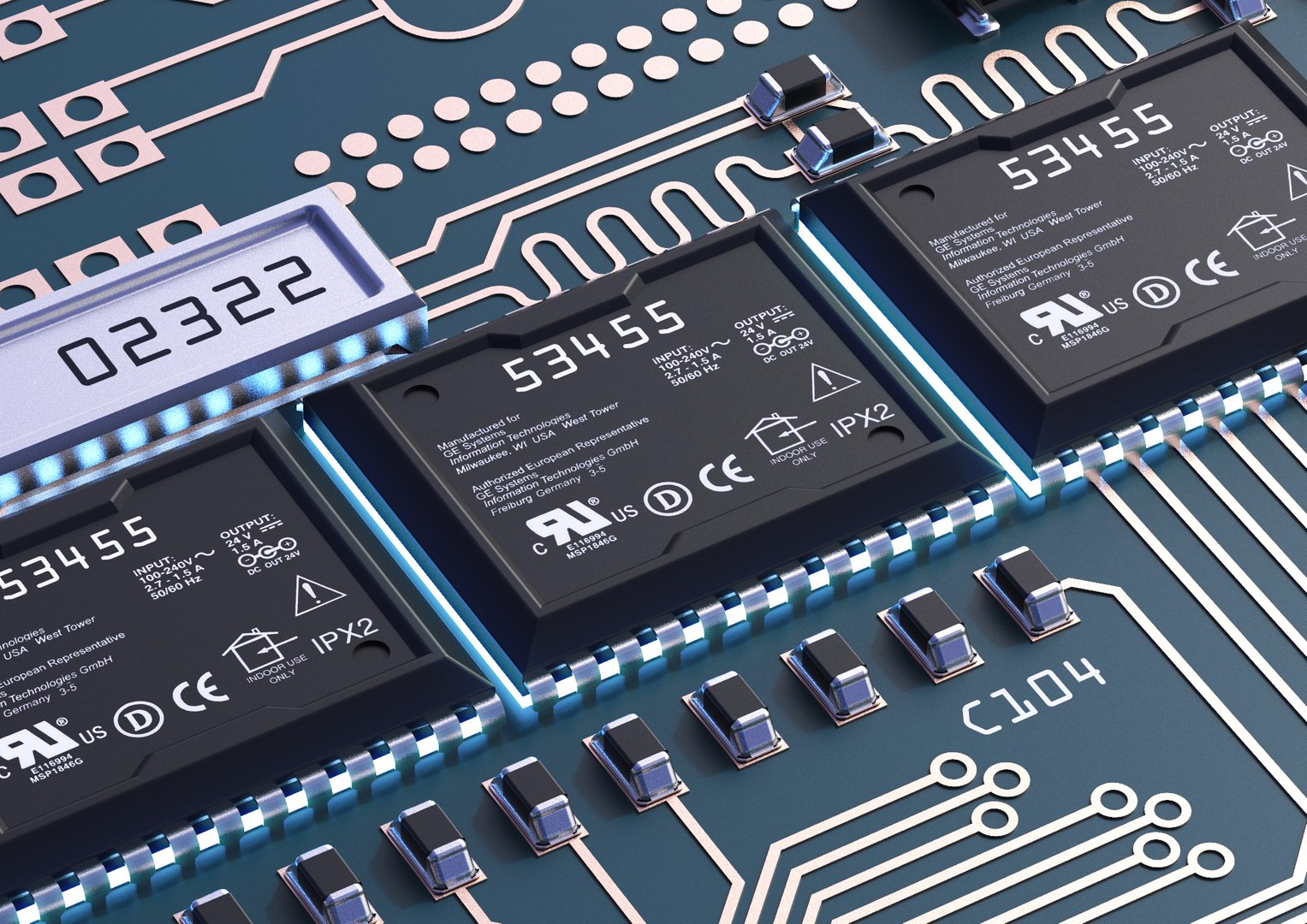 3D Cpu Motherboard Model - TurboSquid 1449687