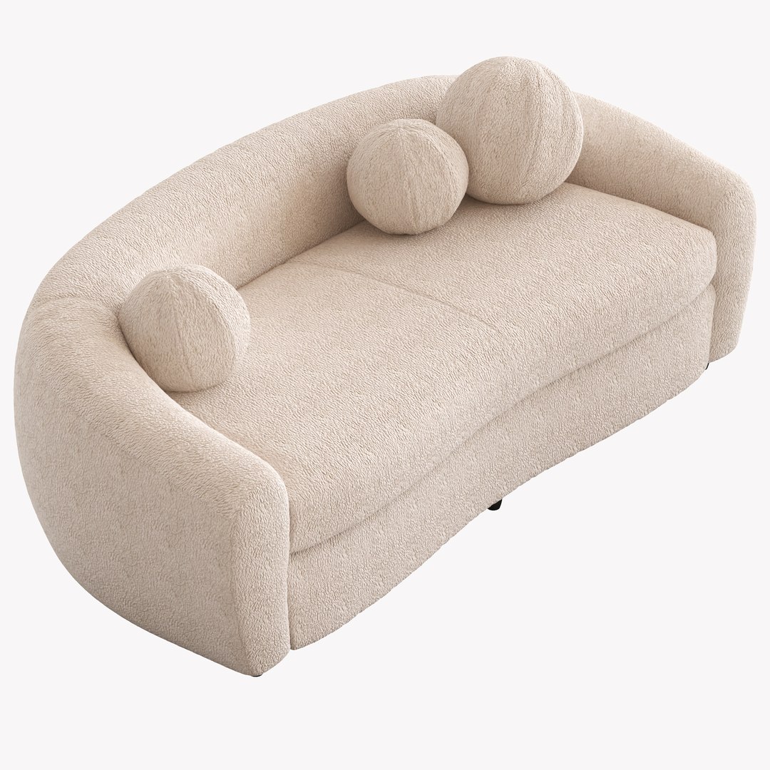 3D Model Coco Republic CR Essentials Atelier Sofa - TurboSquid 2184204