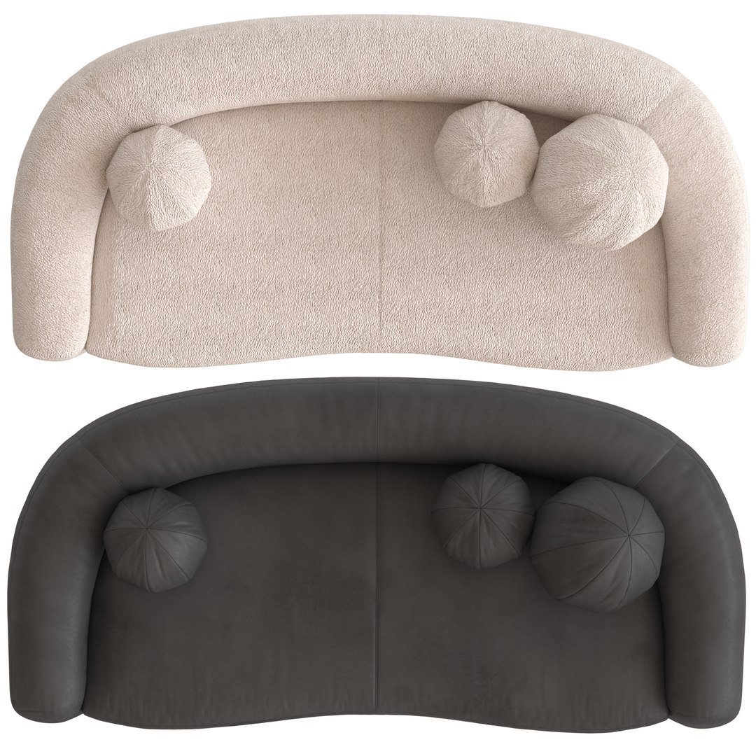 3D Model Coco Republic CR Essentials Atelier Sofa - TurboSquid 2184204