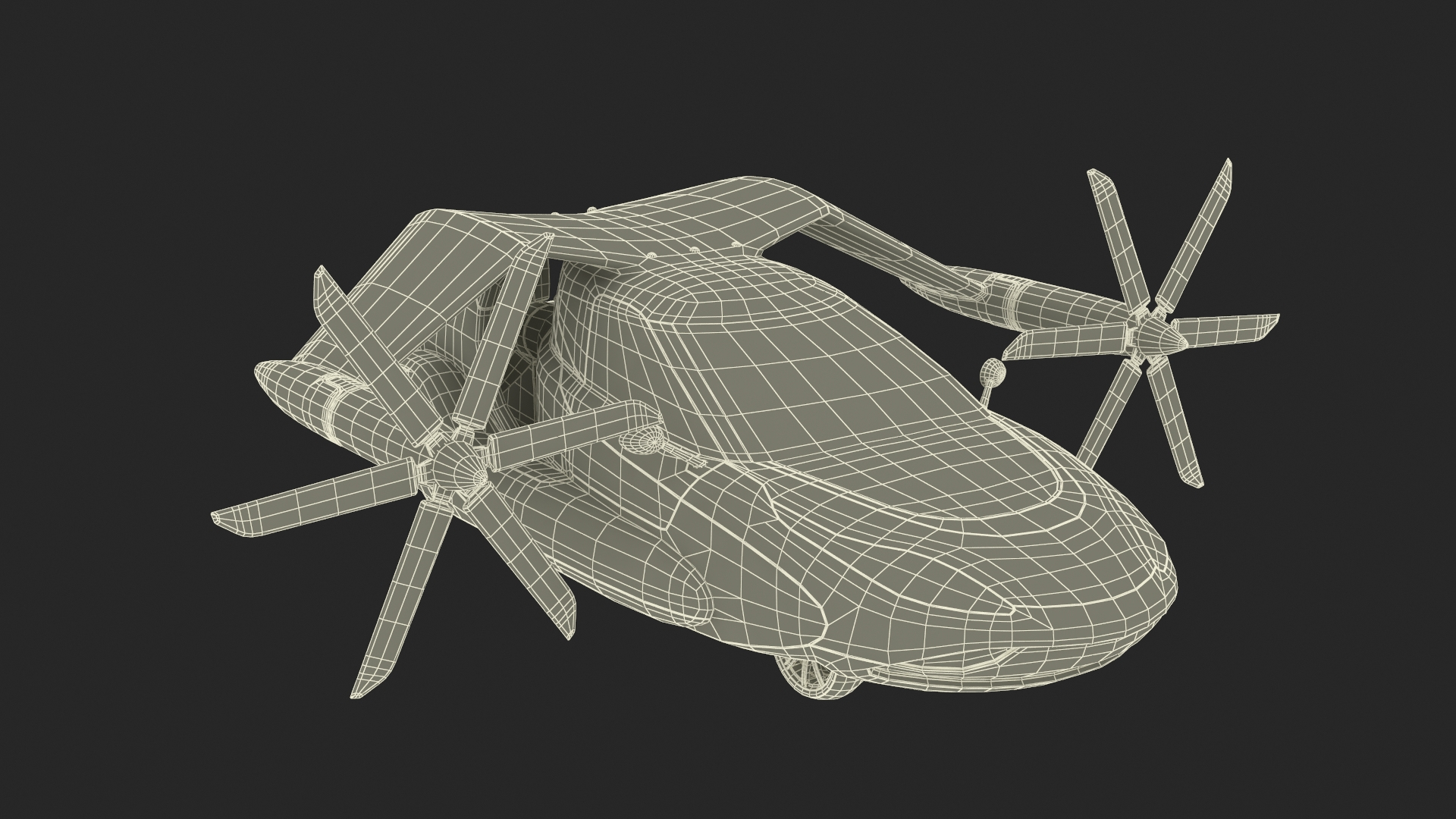 Concept Futuristic Flying Car Rigged For Maya Model - TurboSquid 2351906