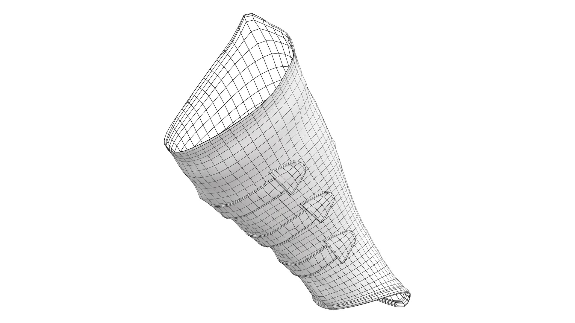 Medieval Leather Lower Arm Shield 3D - TurboSquid 1991974