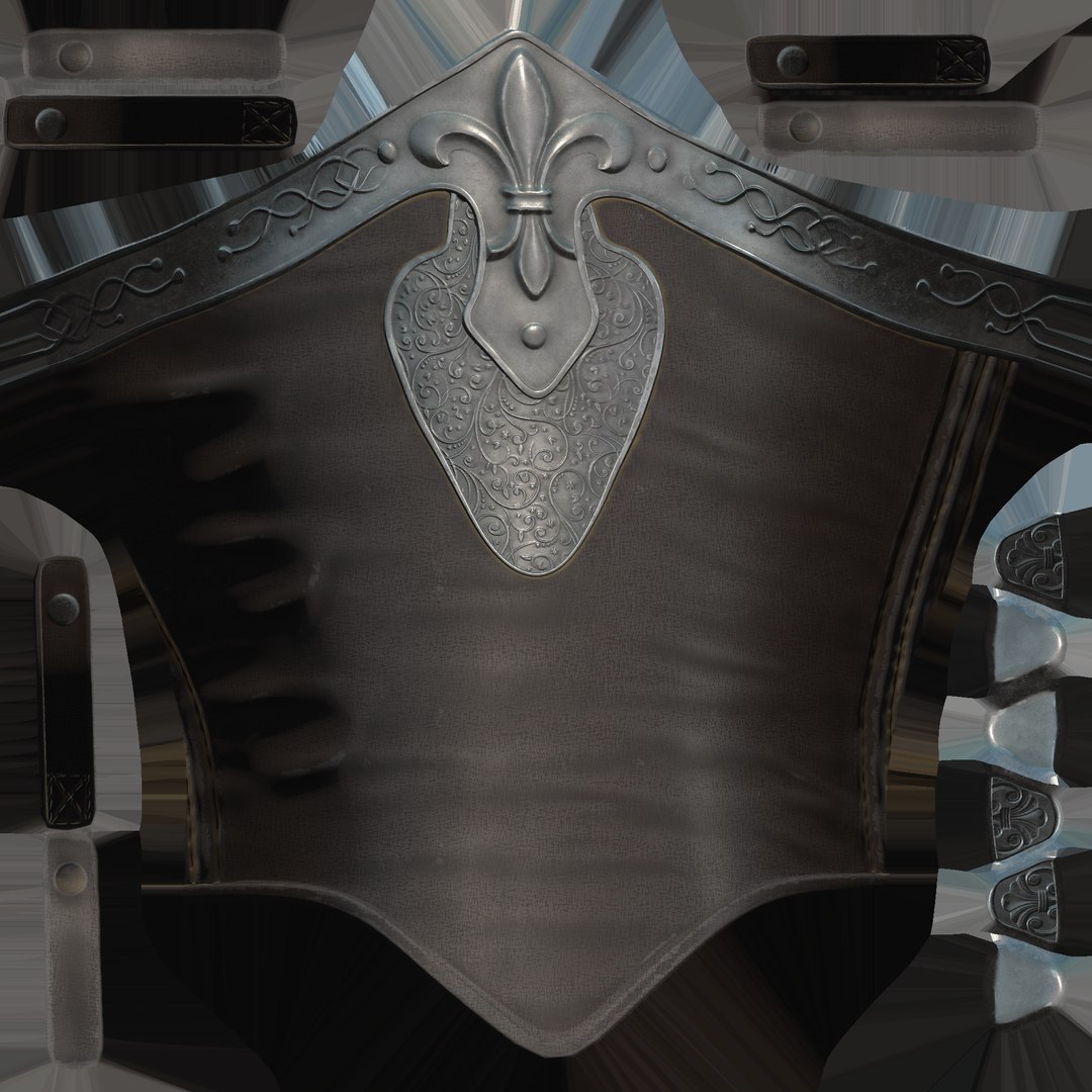 Medieval Leather Lower Arm Shield 3D - TurboSquid 1991974