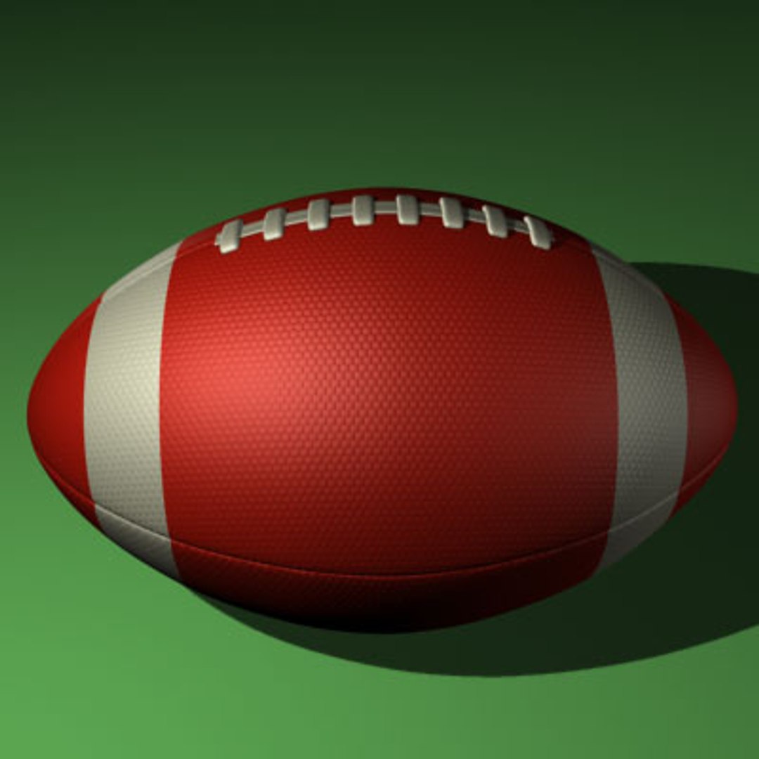 Realistic Football Ball 3d Model