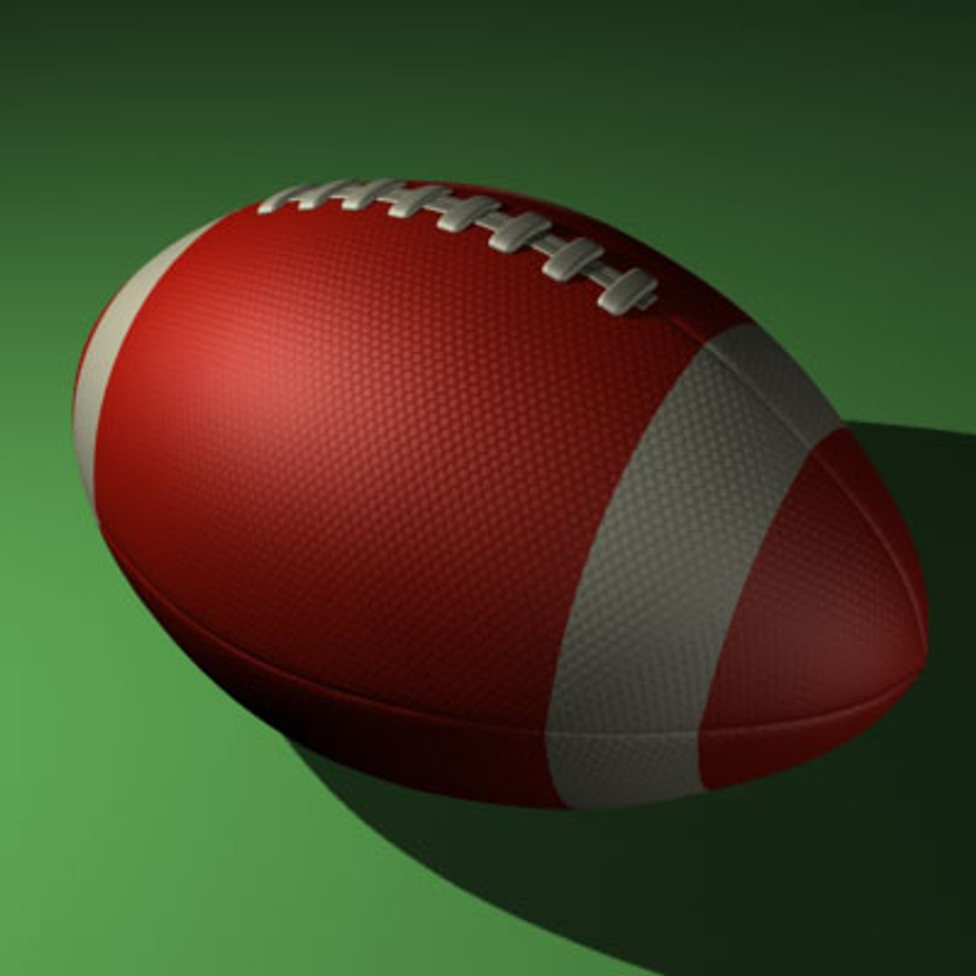Realistic Football Ball 3d Model