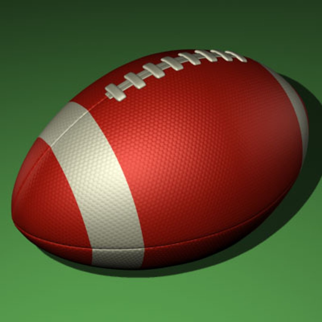 Realistic Football Ball 3d Model
