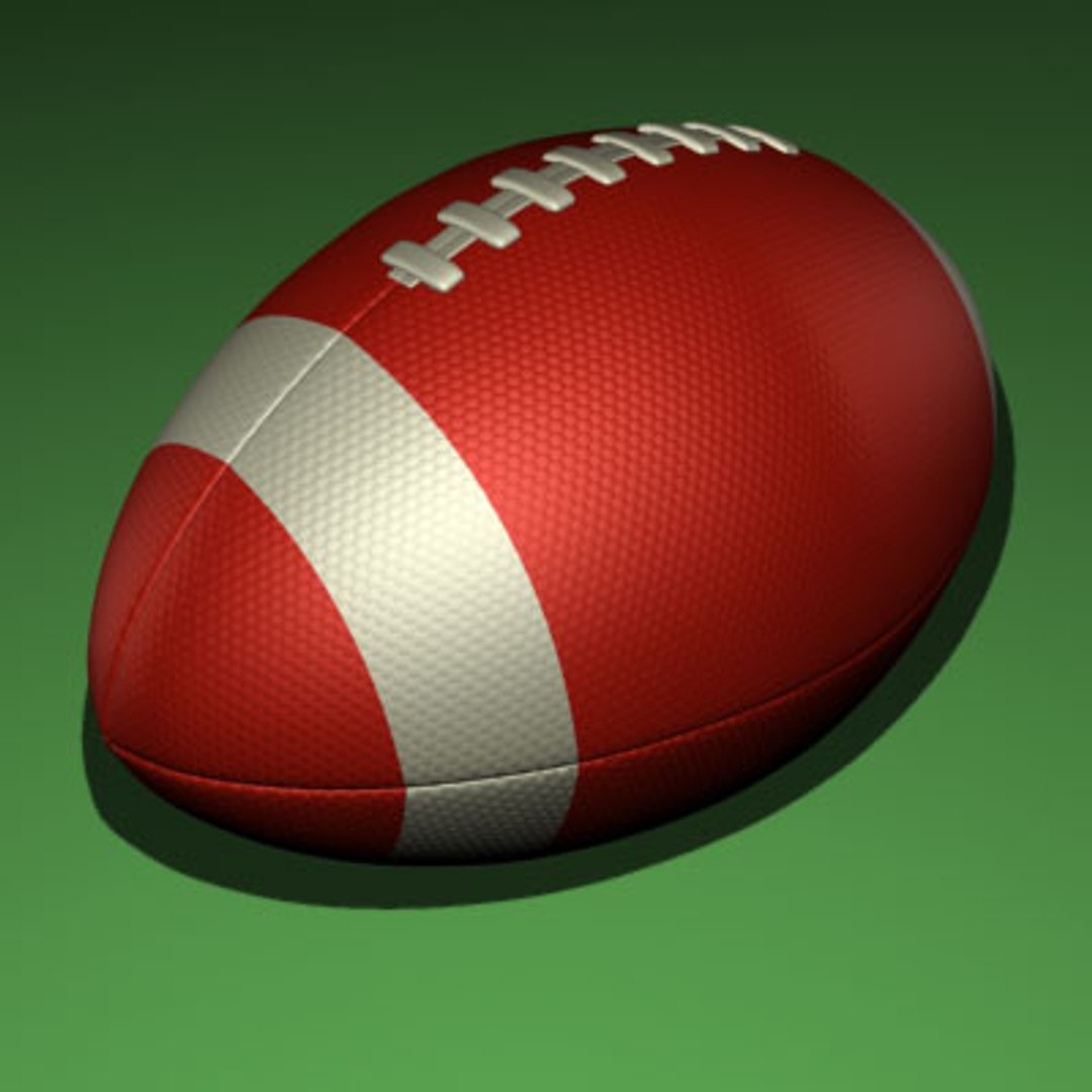 Realistic Football Ball 3d Model