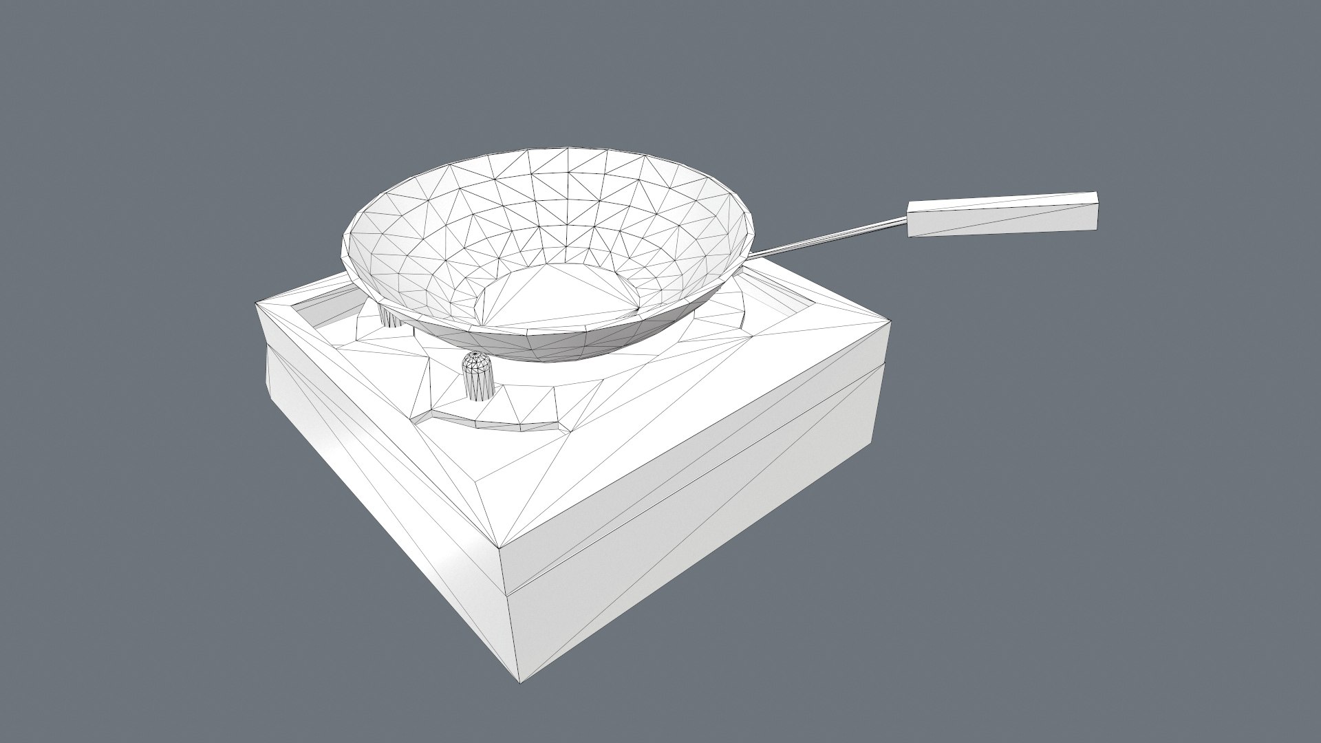 Mini Induction Cooker 3D Model - TurboSquid 1501664