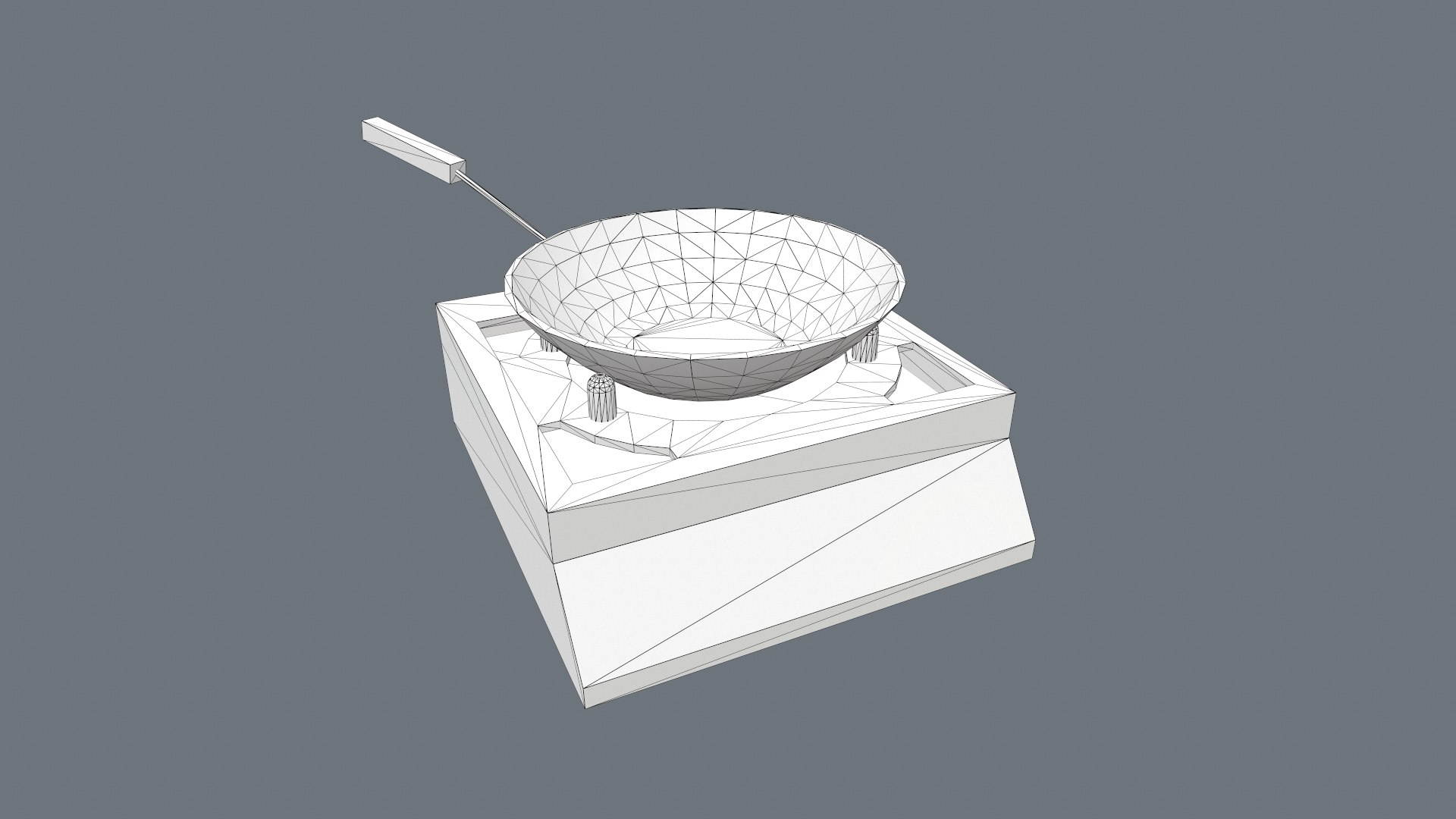 Mini Induction Cooker 3D Model - TurboSquid 1501664