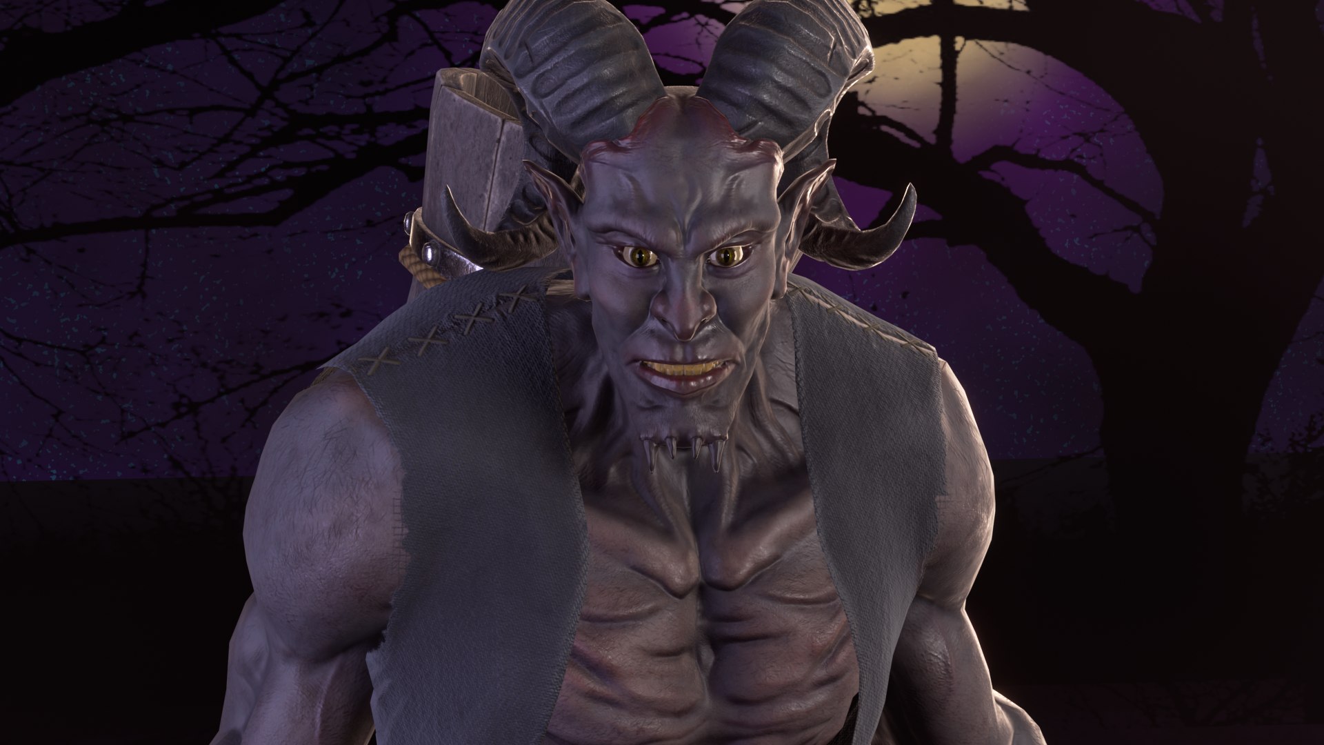 3D Model Krampus - TurboSquid 1842460