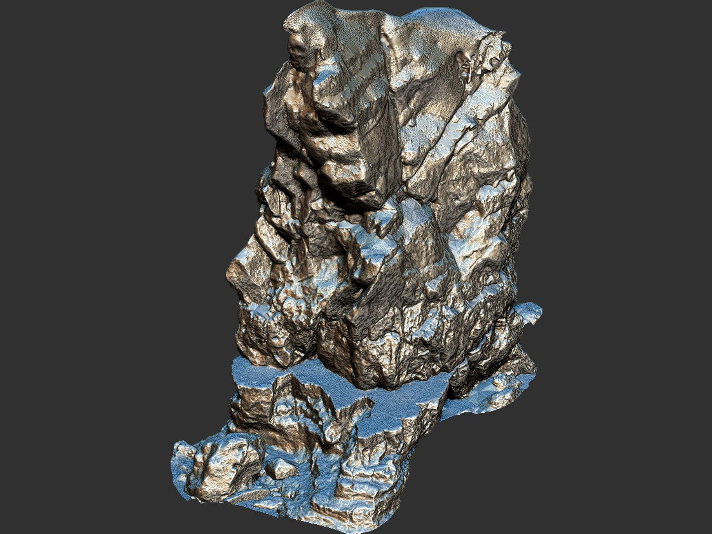 3D rock monument 16k model - TurboSquid 1411227