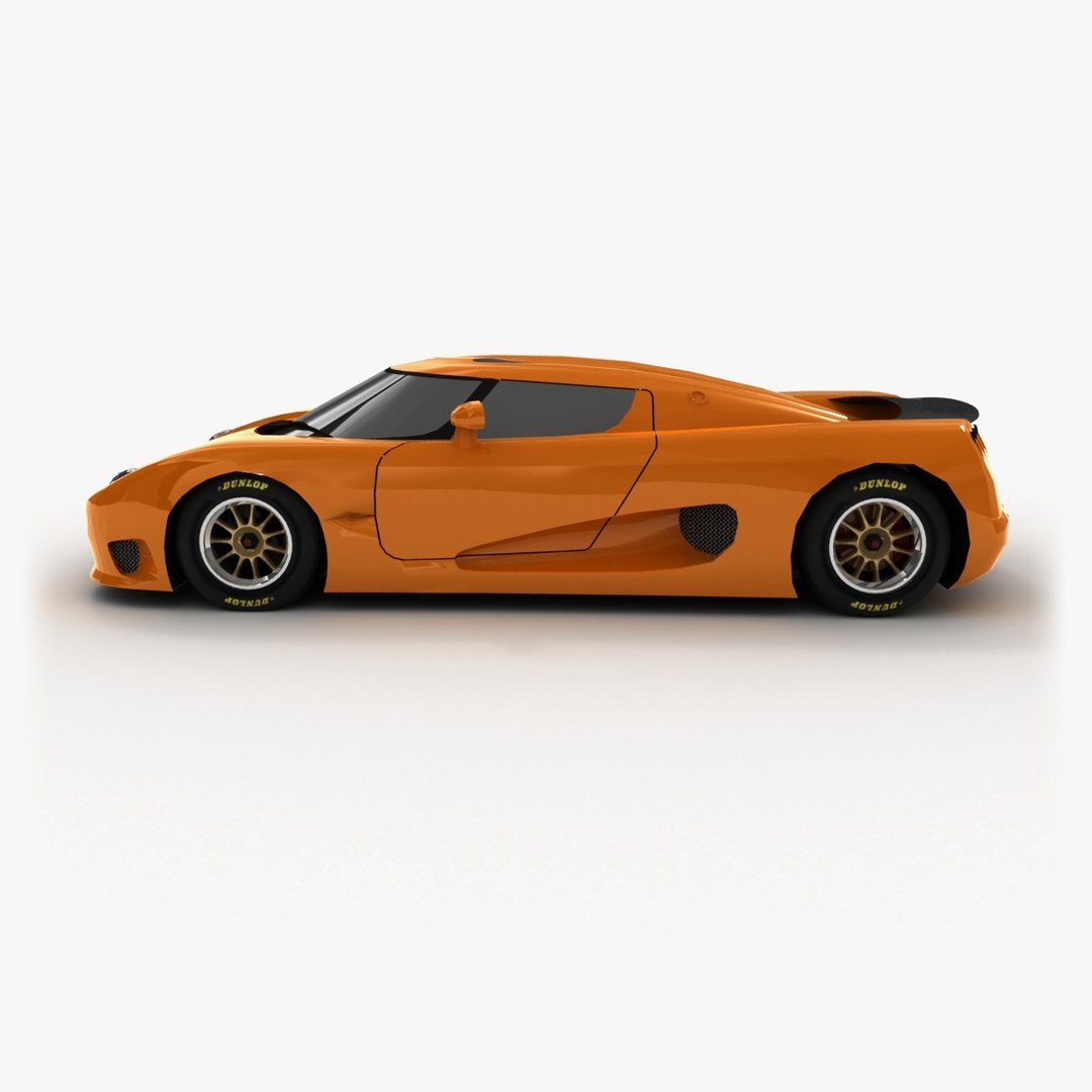 Koenigsegg Cc8s 3d Model