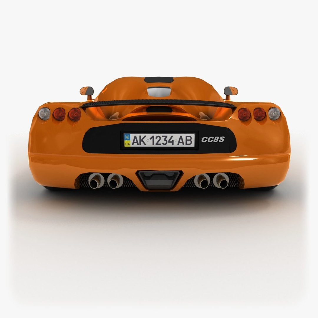 Koenigsegg Cc8s 3d Model