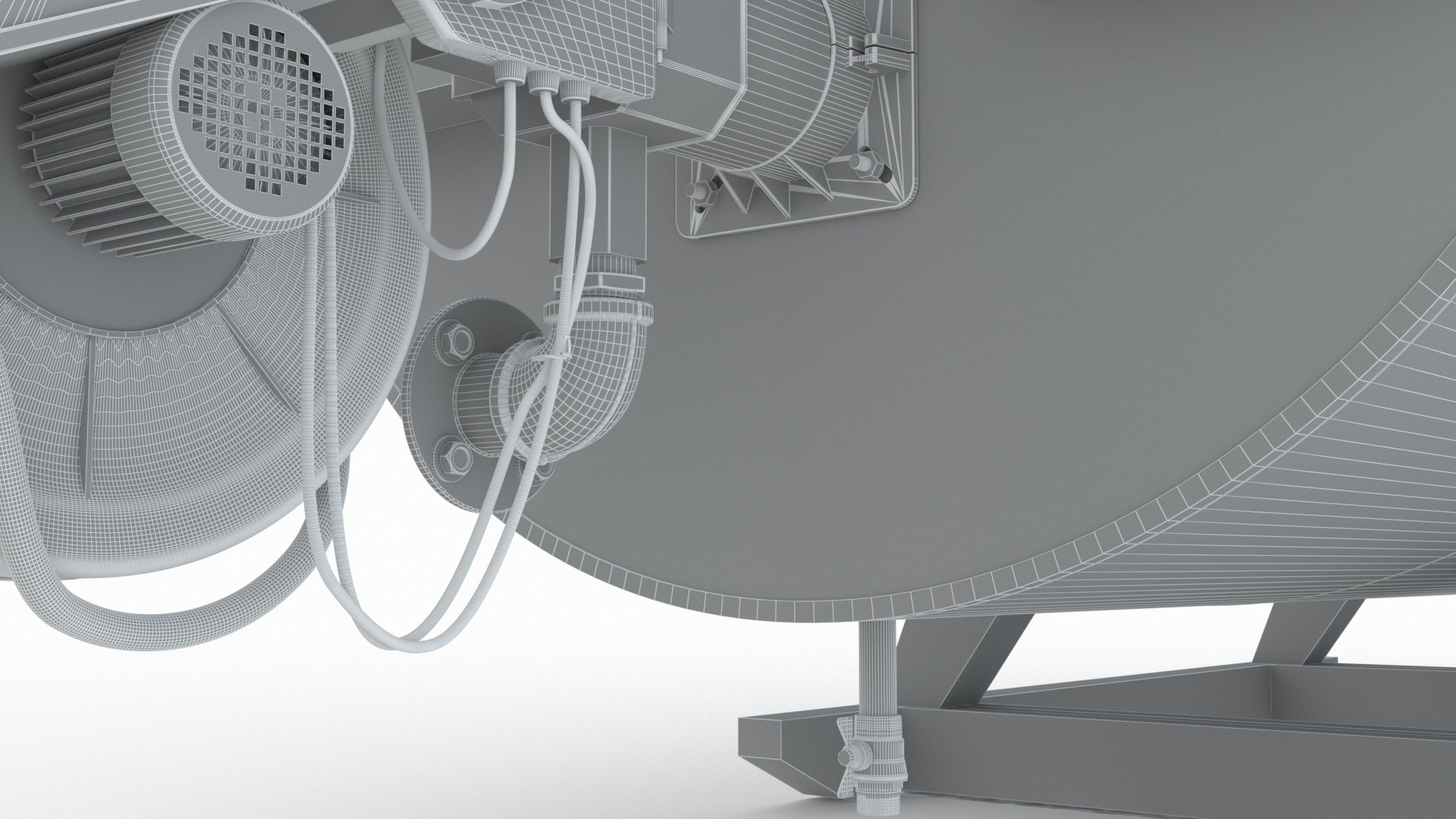 Industrial Hot Water Boiler 3D Model - TurboSquid 2265690