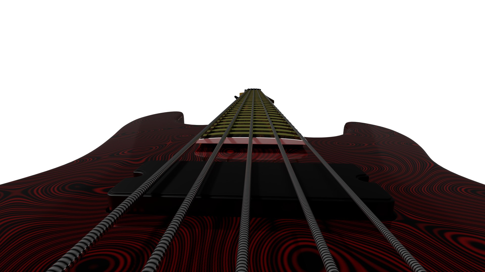 3D Jackson Js3 Bass - TurboSquid 1671896