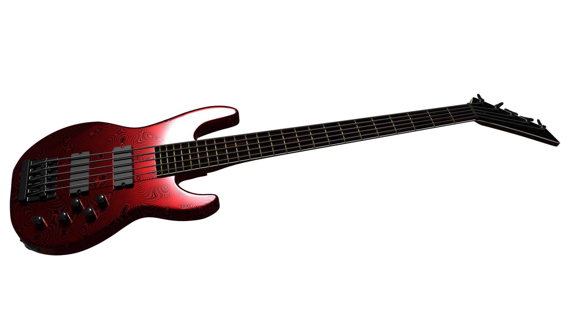 3D Jackson Js3 Bass - TurboSquid 1671896