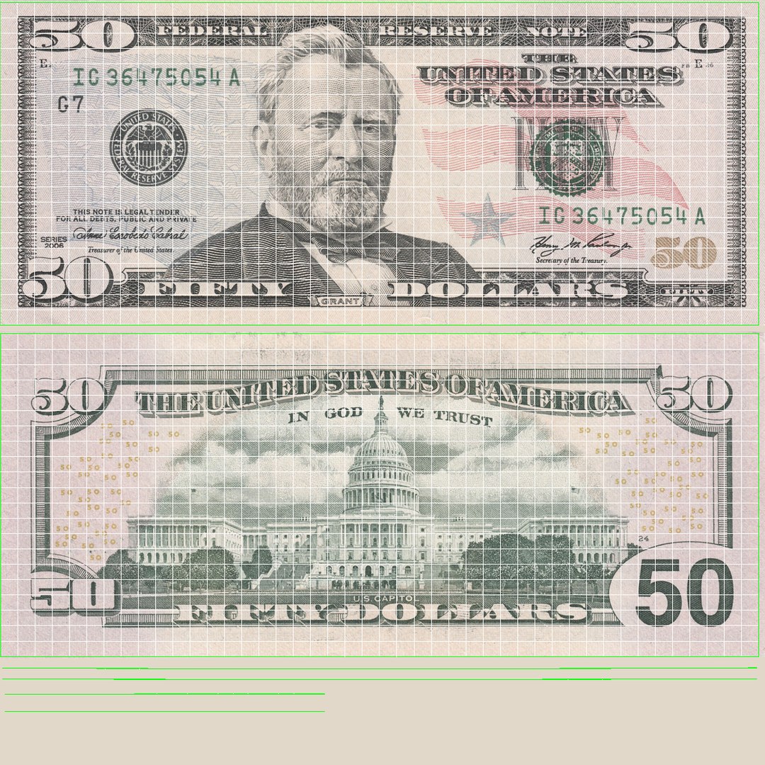 3d Paper Dollars Coins