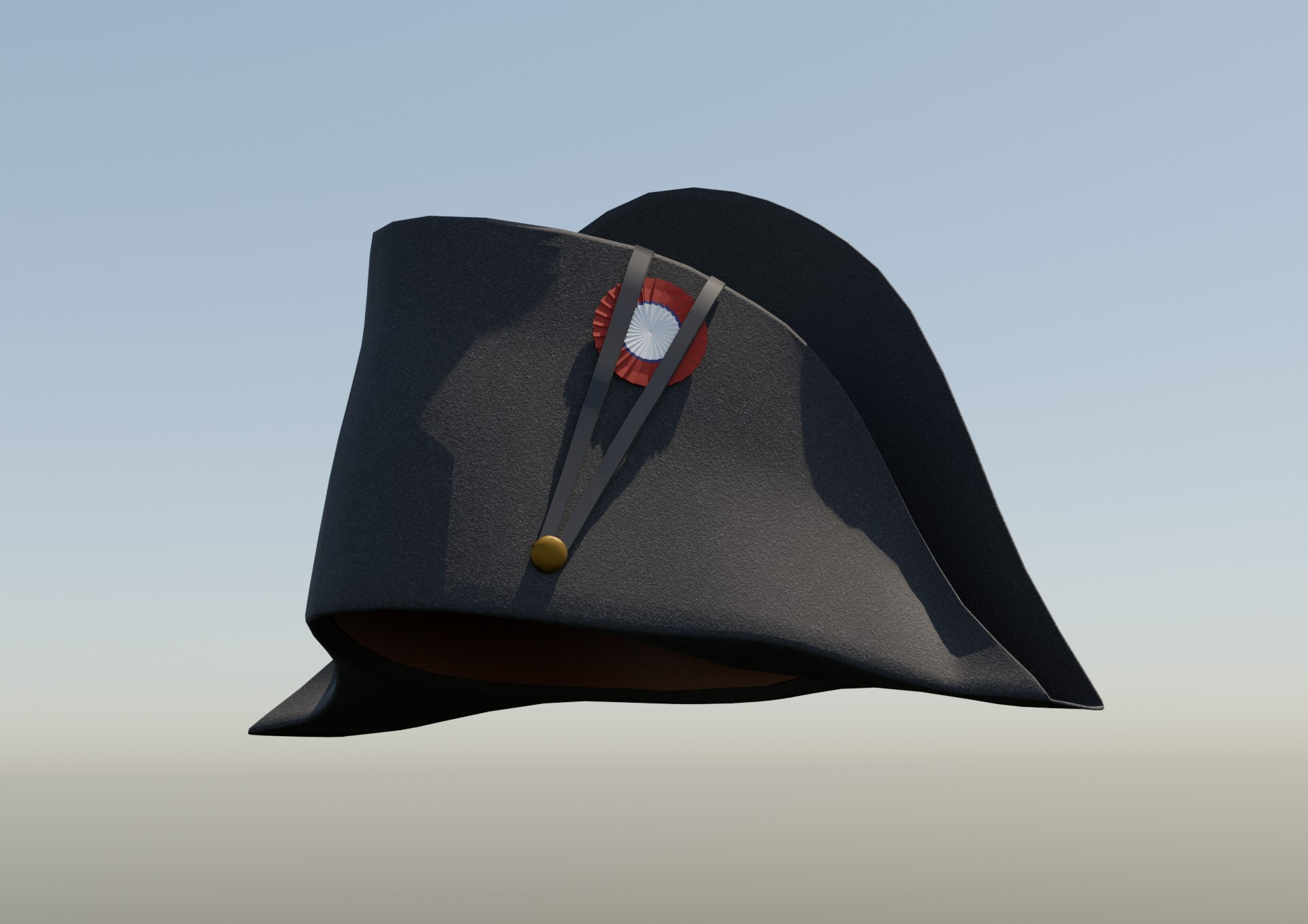 3D bicorn napoleon hat - TurboSquid 1692246