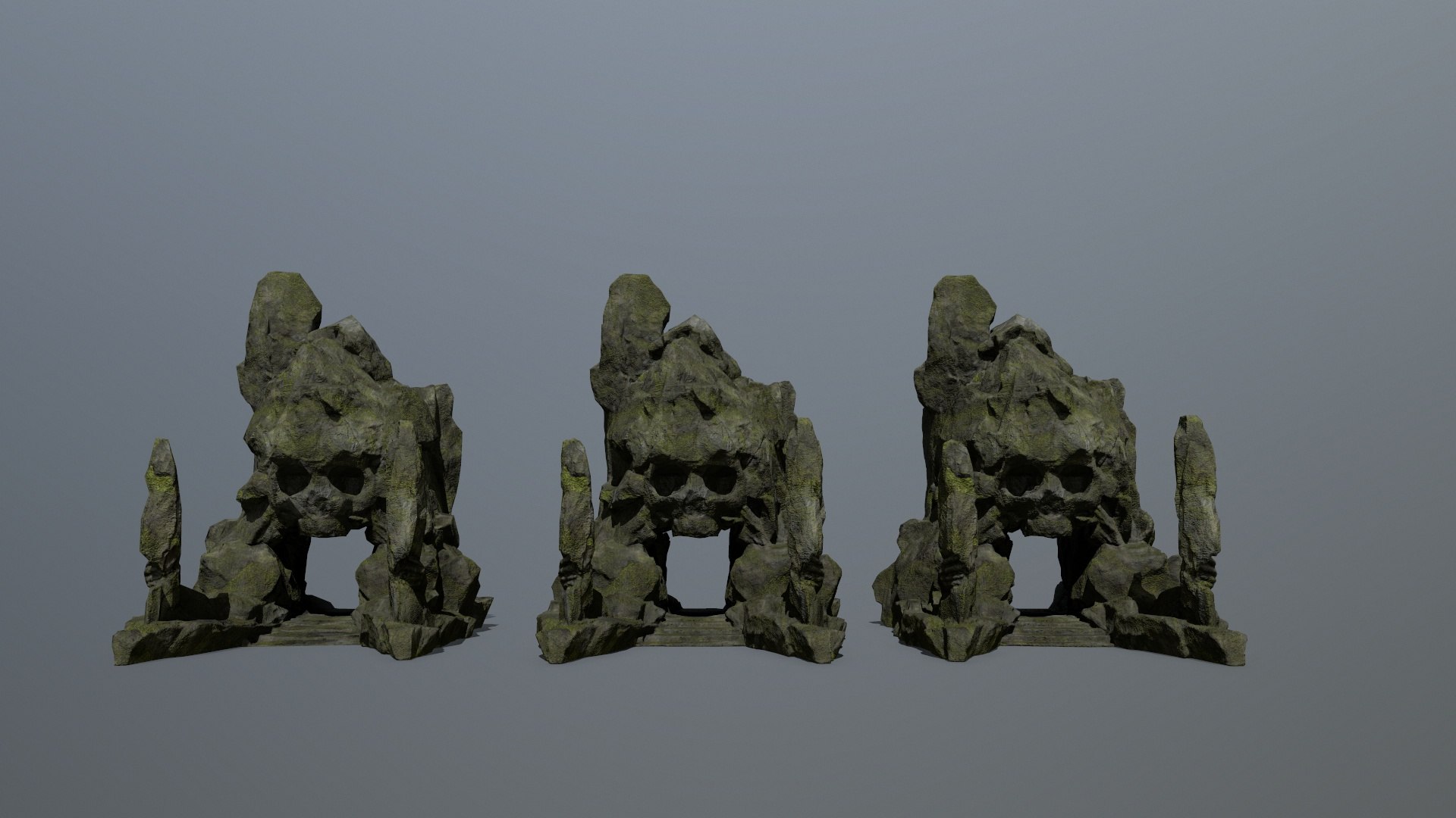 3D Skull Gate - TurboSquid 2157059